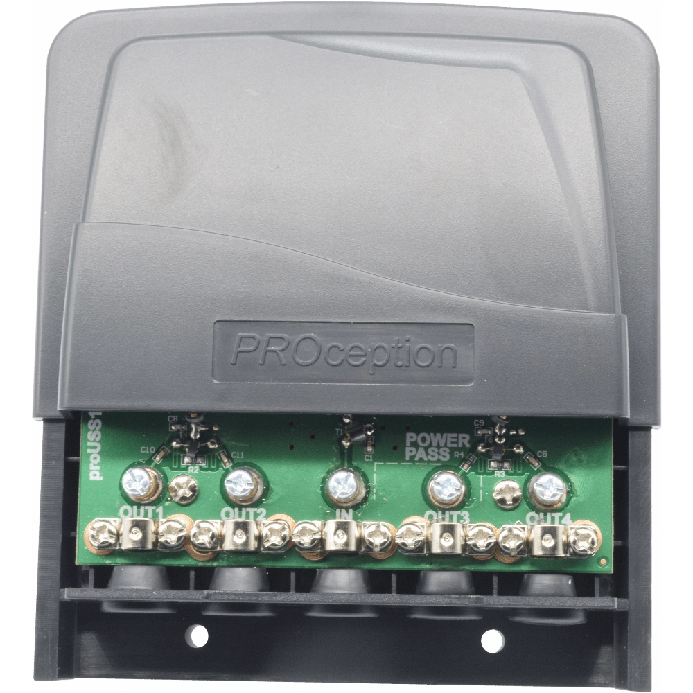 4 Way External Resistive Splitter DC Power Pass | PROception - Blake UK
