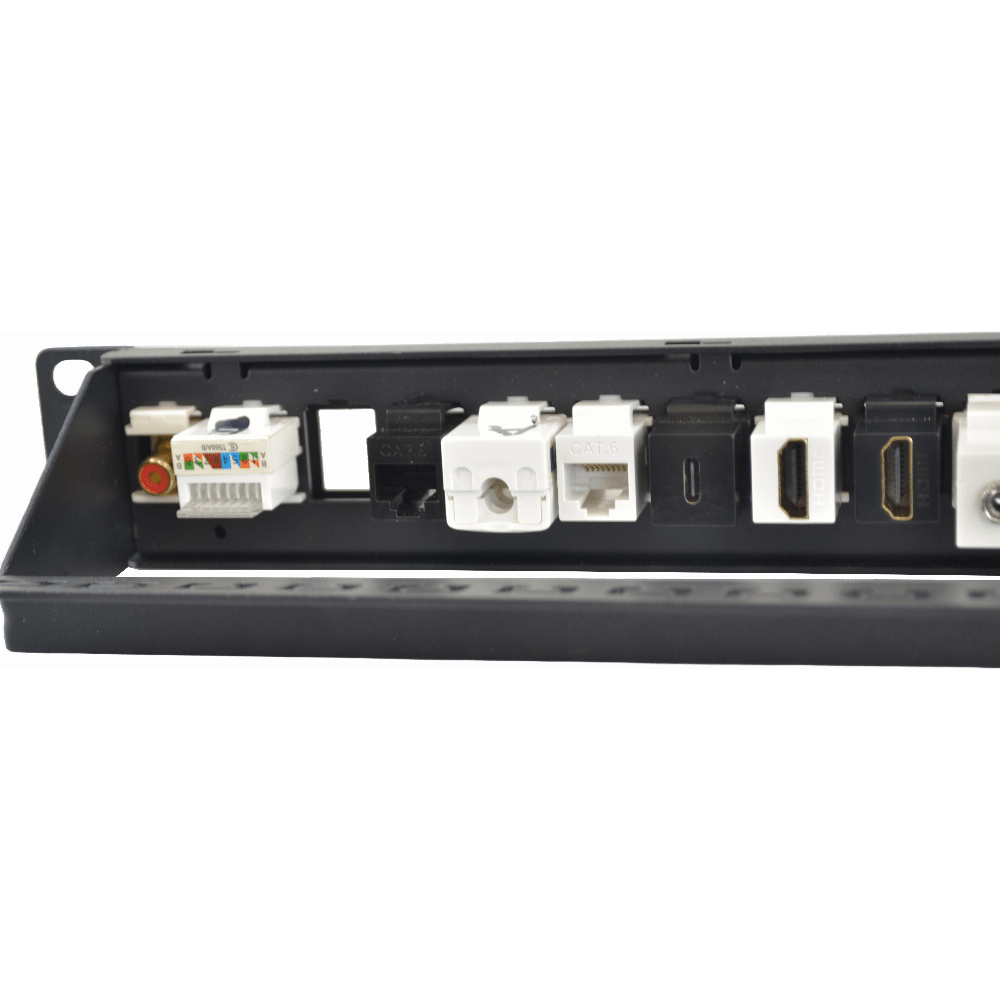 24 Port Keystone Multimedia Patch Panel | Blake UK - Blake UK
