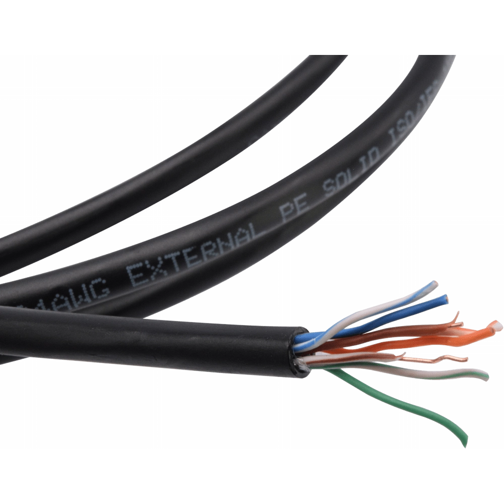 305m Black CAT6 UTP Solid Copper Network Cable | Blake UK - Blake UK