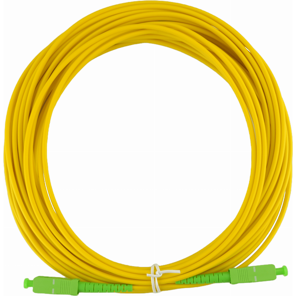 10m SC/APC Simplex Fibre Optic Patch Lead | Blake UK - Blake UK