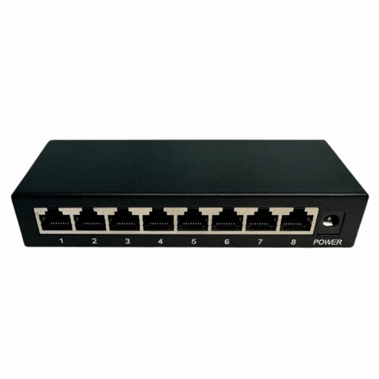 8-Port 48V Gigabit PoE Network Switch | Blake UK - Blake UK